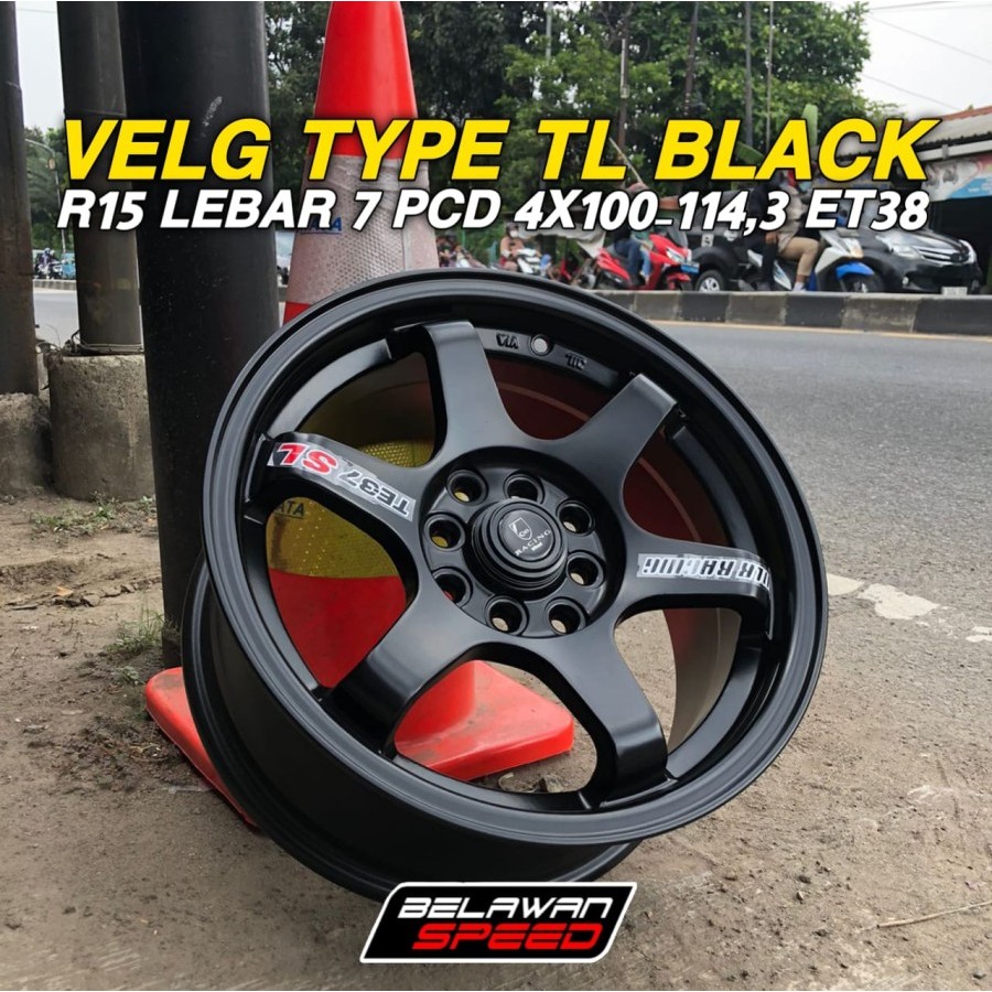Jual Velg Mobil TE37 BLACK Ring 15 Untuk Brio Jazz Agya Ayla Karimun Avanza Xenia dll R15 ...