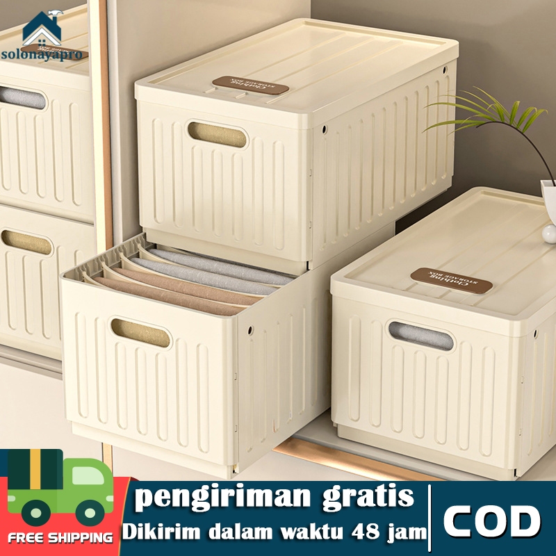 Jual Container Box Storage Organizer Box Tempat Penyimpanan Besar Jumbo ...