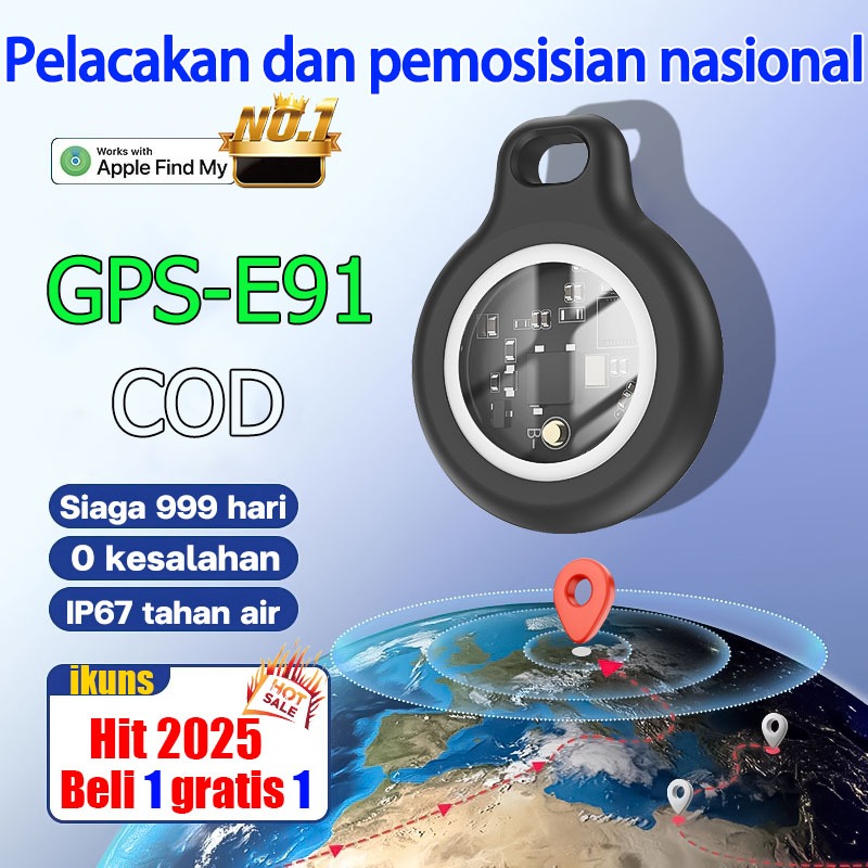 Jual 【Pemosisian yang tepat 2025】Mini GPS Tracker Tidak perlu mengisi ...