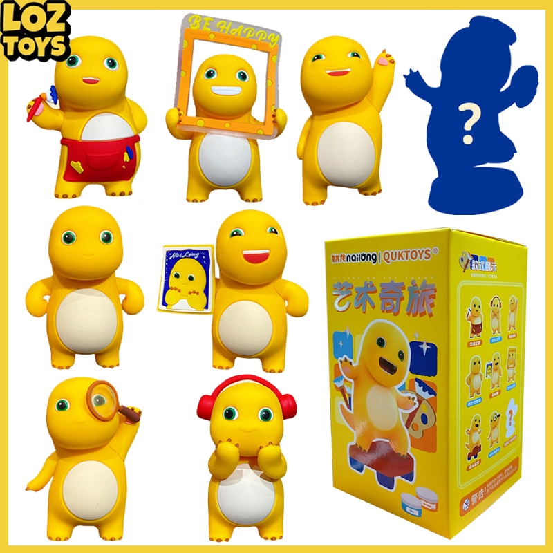 Jual LOZTOYS Blind Box Nailong Mistery Box Kuning Dino Random Acak ...