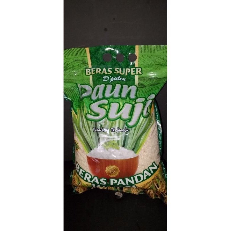 Jual Beras murah, super premium daun suji 5 liter | Shopee Indonesia