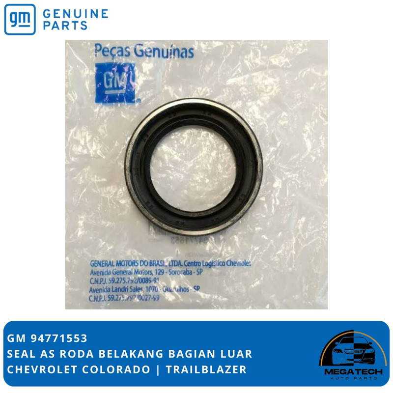 Jual SEAL AS RODA BELAKANG LUAR CHEVROLET COLORADO | TRAILBLAZER ...