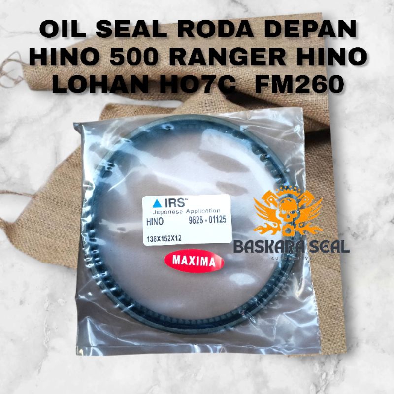 Jual OIL SEAL RODA DEPAN HINO LOHAN FM260/HINO RANGER HO7C | Shopee ...