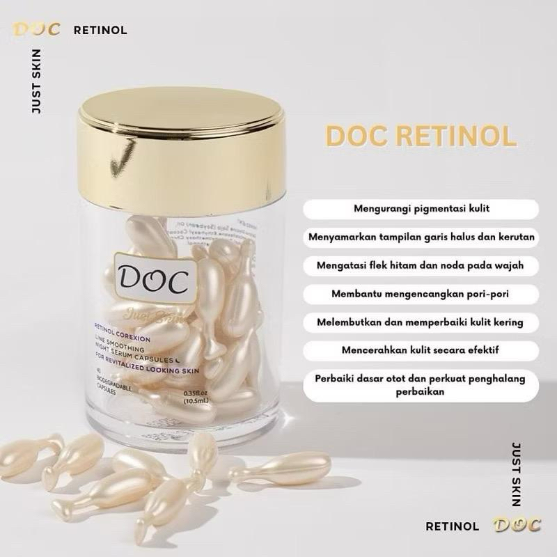 Jual DOC RETINOL SERUM ,RETINOL SKINCARE ESSENCE ORIGINAL ISI 40 KAPSUL ...
