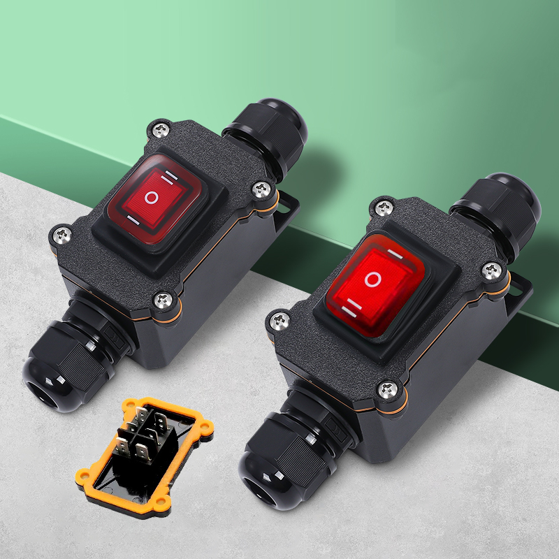 Jual Saklar Kotak Tahan Air Junction Waterproof Junction Box Switch ...