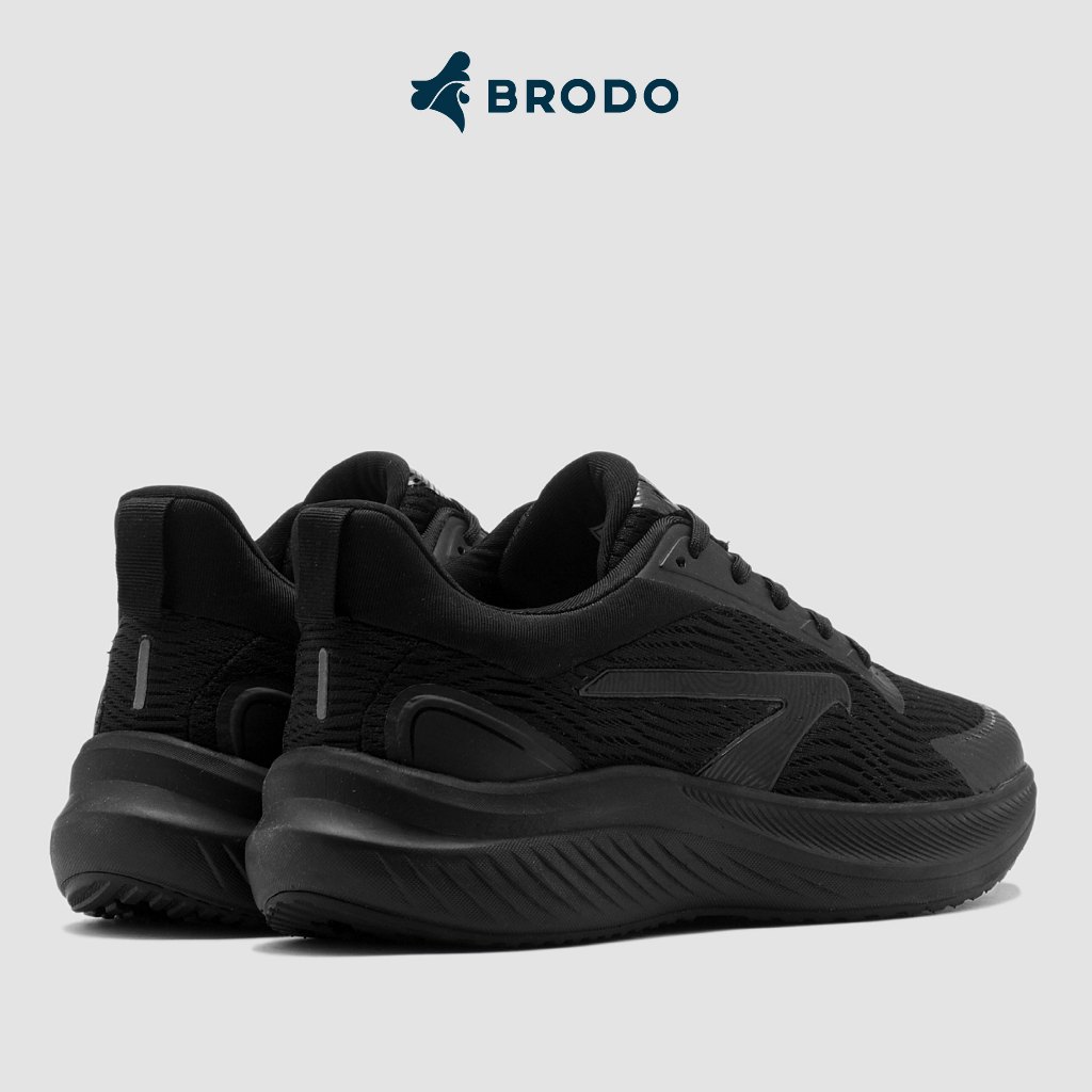 Jual BRODO Jogja - Running Shoes Active Inizio Midnight Black | Shopee ...