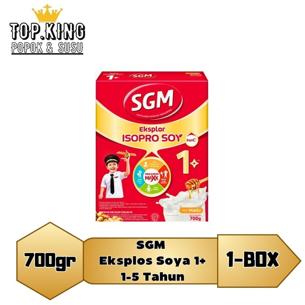 Jual SGM EKSPLOR SOYA 1-5 Tahun Vanila & Madu 700gr/top.kingg | Shopee Indonesia