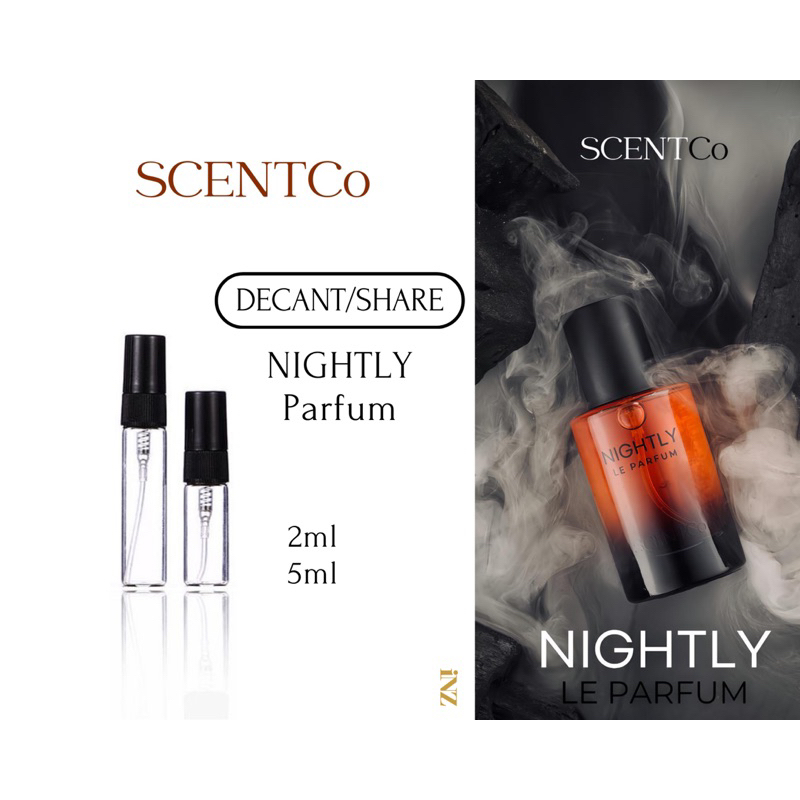 Jual DECANT Parfum SCENTCo NIGHTLY Le Parfum | 2ml/5ml Share in bottle ...