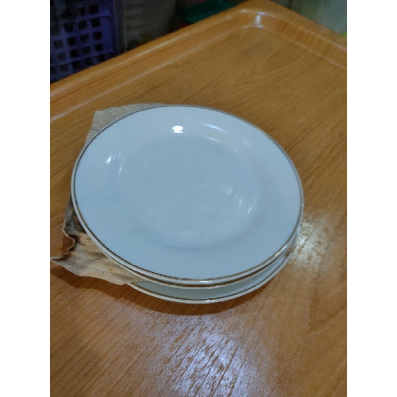 Jual piring kue piring tatak 6 inch piring dessert piring ceper 6pcs jm ...