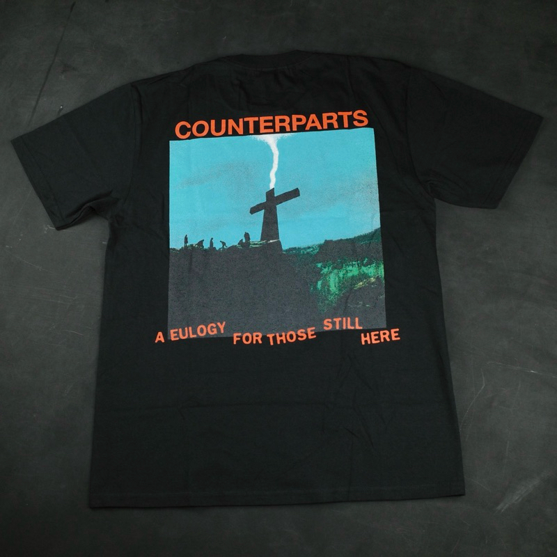 Jual KAOS BAND COUNTERPARTS 'CROSS' OFFICIAL MERCHANDISE | Shopee Indonesia