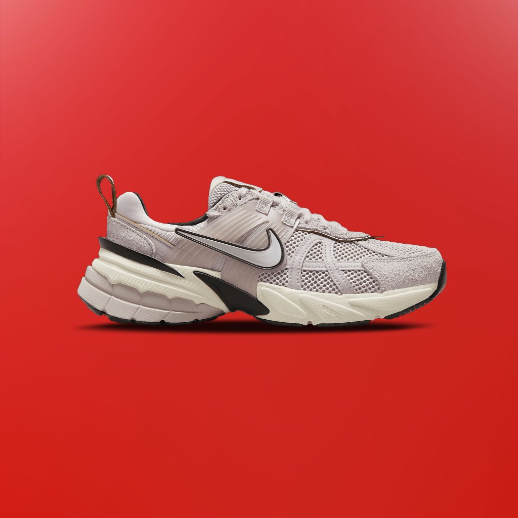 Jual Nike V2K Run Platinum Violet Chrome Purple Runtek 100% Original ...