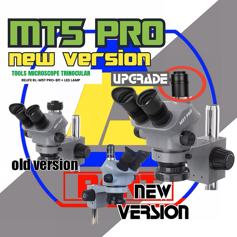 Jual MICROSCOPE TRINOKULAR NEW UPGRADE RELIFE RL-M5T-B11 PRO / RELIFE ...