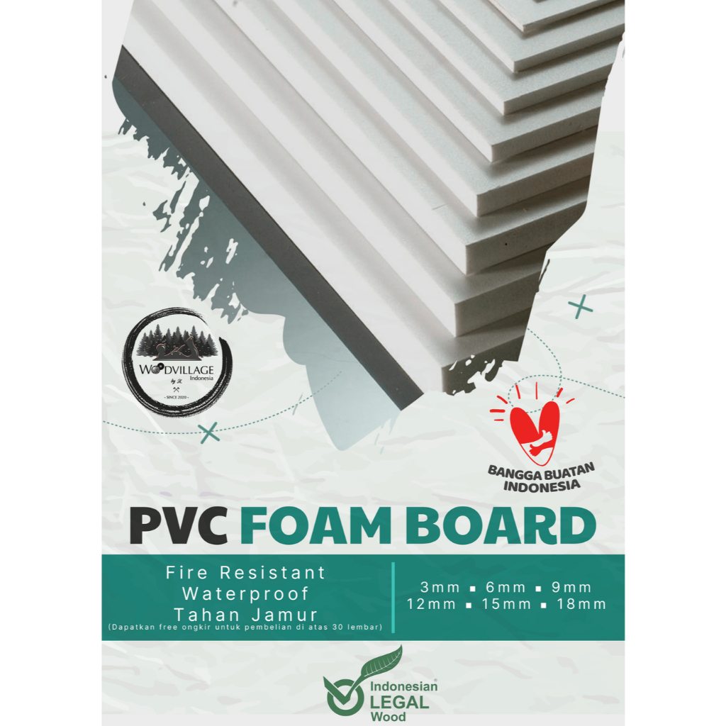 Jual PVC BOARD / PVC FOAM BOARD / PAPAN PVC / PVC SHEET Lembaran ...