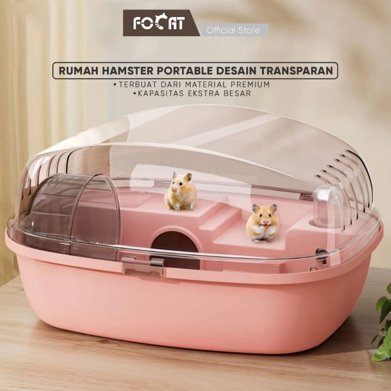 Jual FOCAT Kandang hamster 1 set SERI F21 / F22 / F18 hamster portable ...