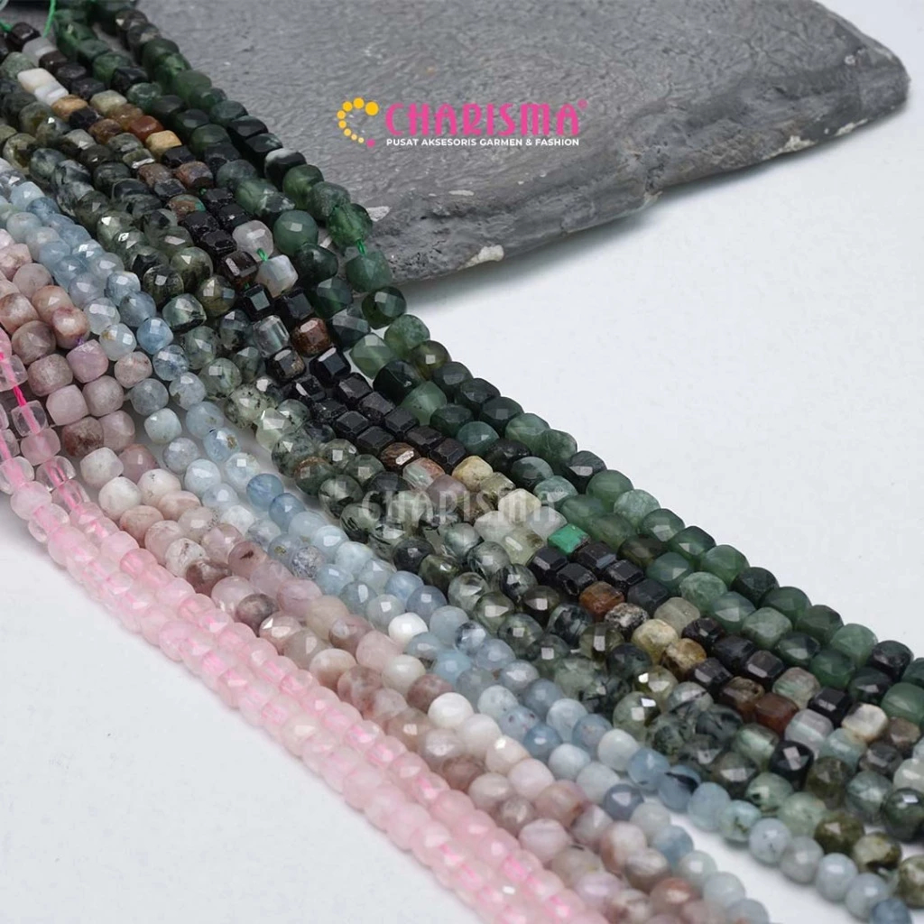 Jual Charisma Mote Batu Natural Stone Square - Batu Pecah / Natural ...