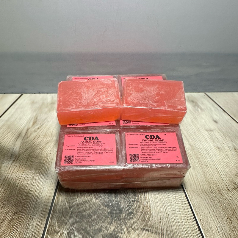 Jual (12 Pcs) Sabun Pink Cda 40gr ( Aroma Strawberry ) BPOM | Shopee ...