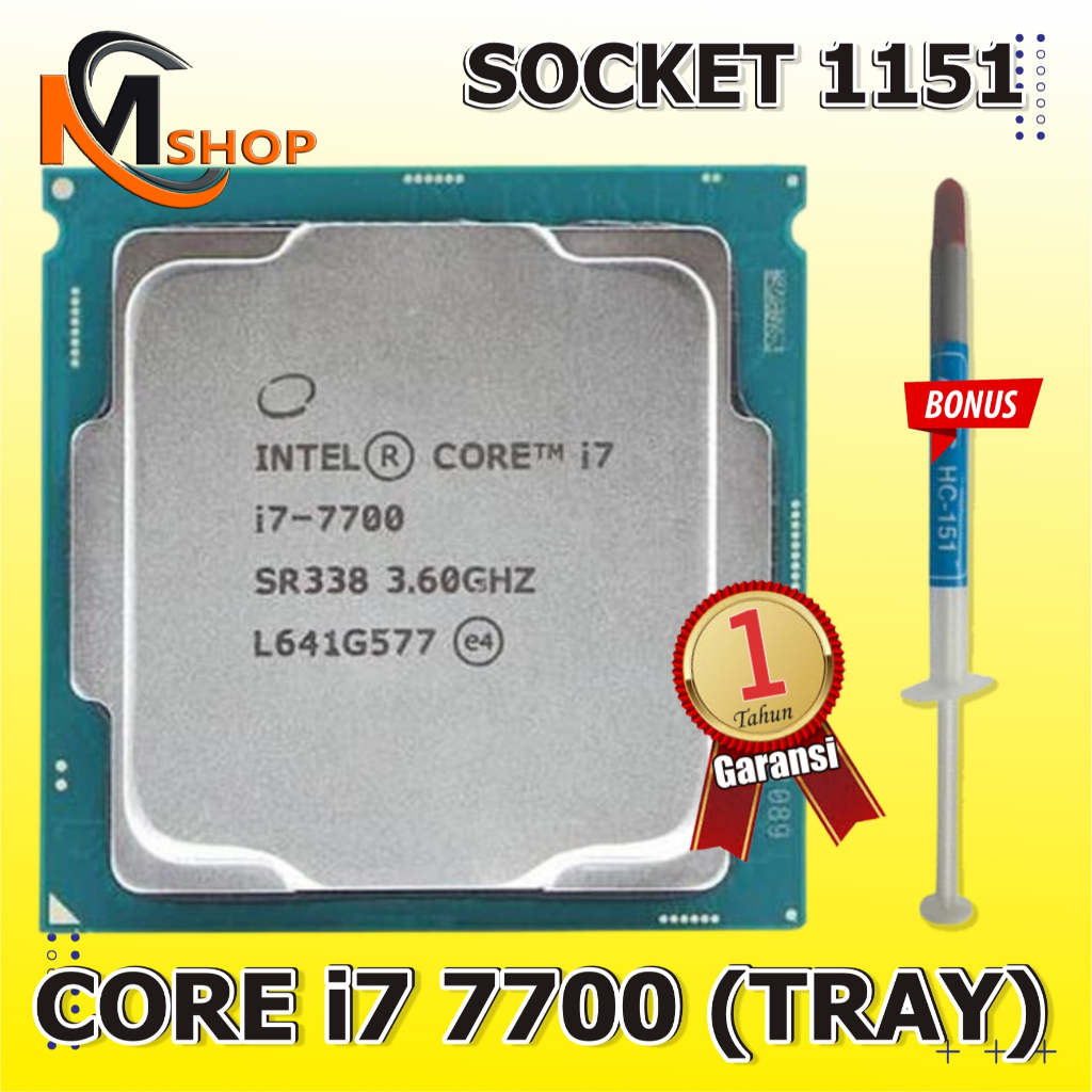 Jual Processor Intel Core i7 7700 Tray Socket LGA 1151 Kaby Lake Gen 7 Ci7 | Shopee Indonesia
