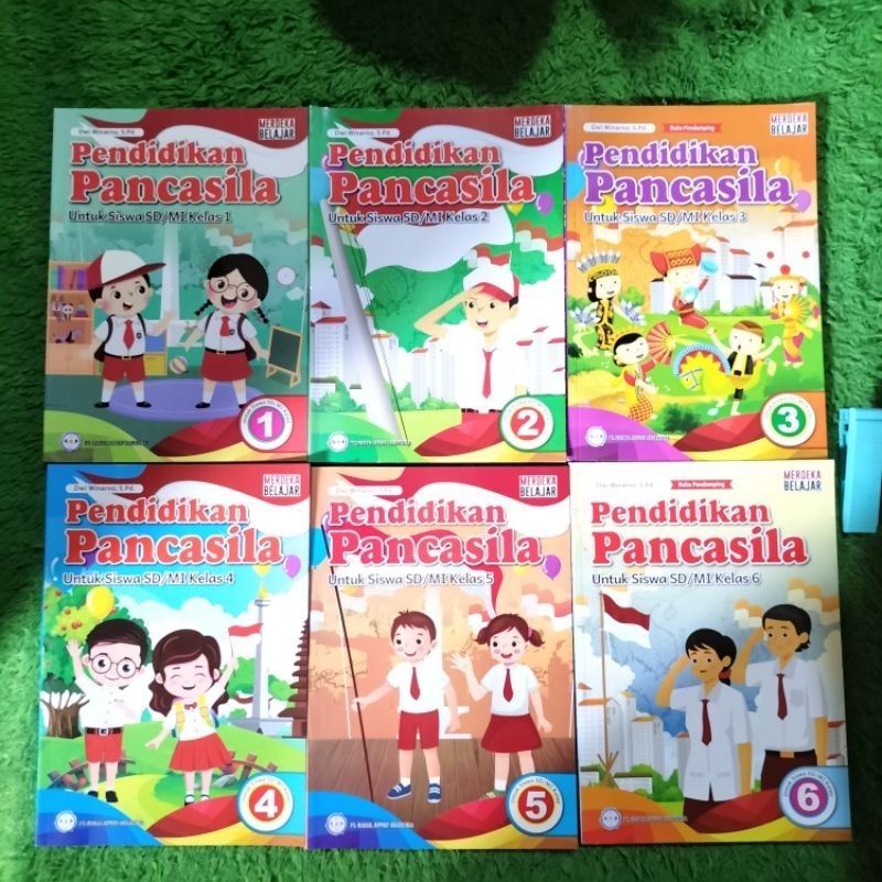 Jual ORIGINAL BUKU PENDIDIKAN PANCASILA KELAS 1 2 3 4 5 6 SD/MI KURIKULUM MERDEKA | Shopee Indonesia