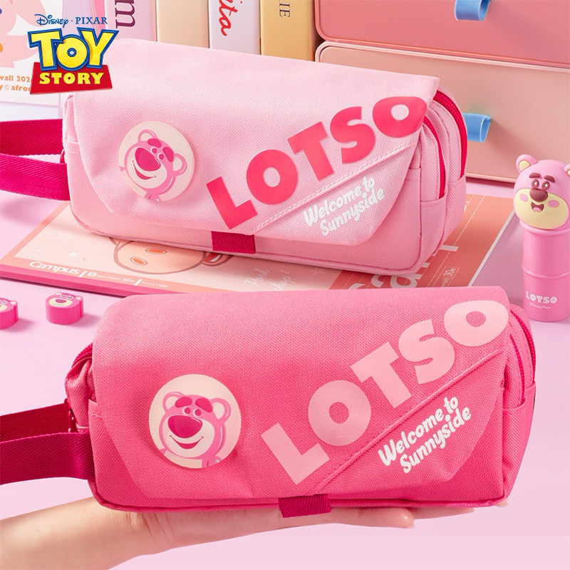 Jual DISNEY LOTSO A83161 Pensil Case 3 Sekatan Kapasitas Besar Tempat ...