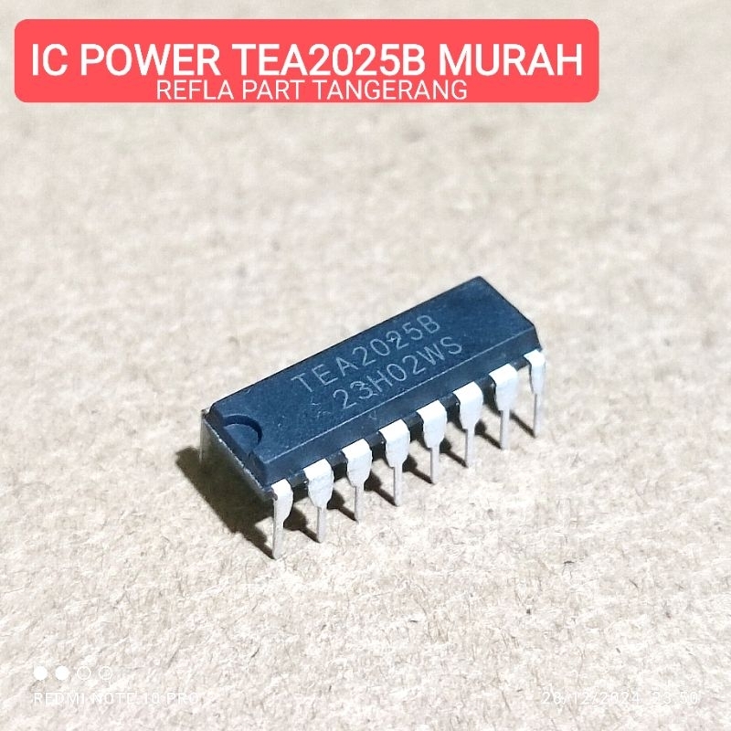 Jual TEA2025B TEA 2025 Audio Amplifiers Stereo Audio Amp DIP 16 Pin IC BC11 | Shopee Indonesia
