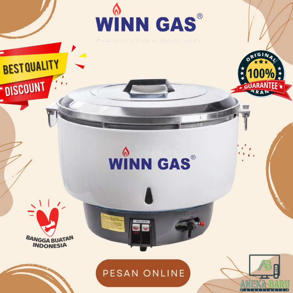 Jual [READY STOCK] Winn Gas Rice Cooker Gas RC-50E / RC 50 E / RC-50 E ...