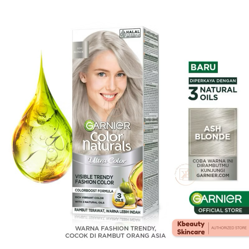 Jual Garnier Color Naturals Ultra Color Fashion Collection Ash Blonde ...