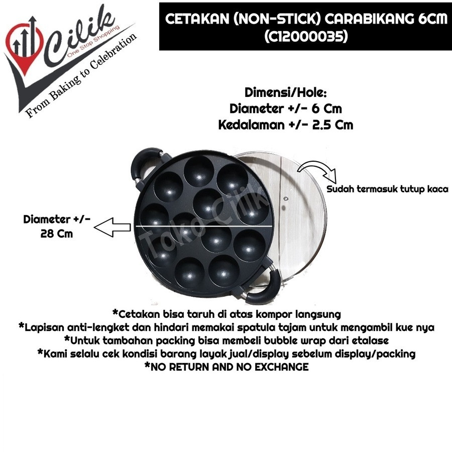 Jual cetakan+teflon+kue+carabikang+mold+anti+lengket+jajanan+snack+bolu ...
