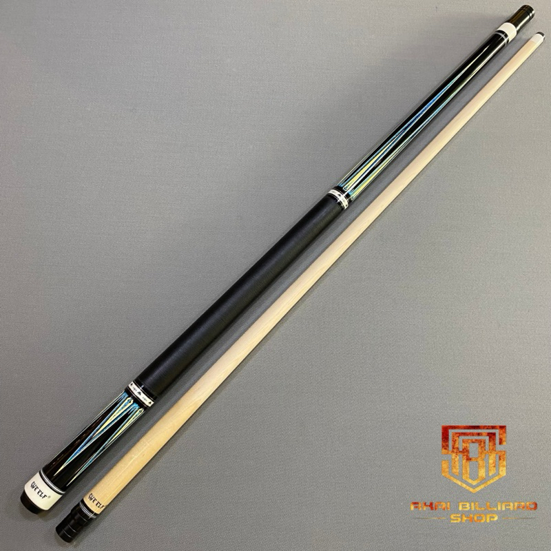 Jual Stik Billiard Cue Elf Hawai Linen Wrap, Maple Shaft Cue Elf 13 Mm ...