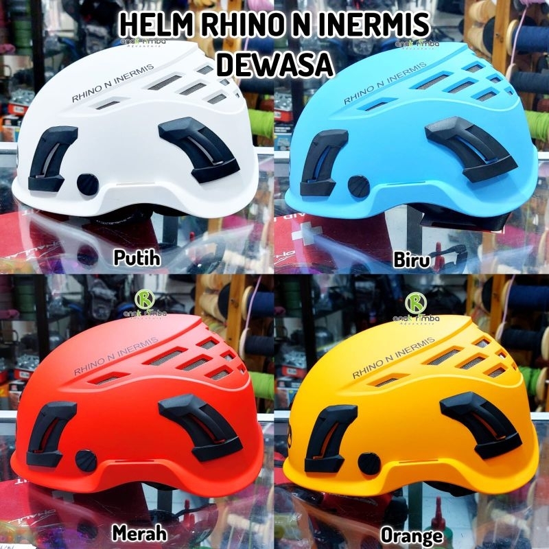 Jual HELM RHINO N INERMIS DEWASA HELM CLIMBING HELM PANJAT HELM CAVING ...