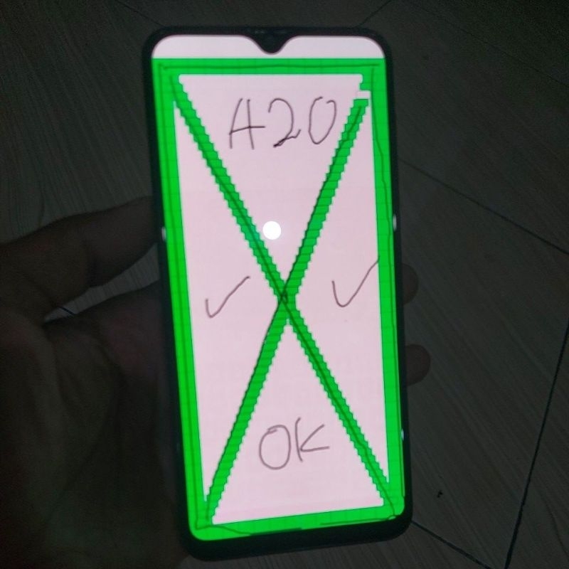 Jual SAMSUNG A20 SM-A205 LCD LAYAR FRAME ORIGINAL COPOTAN TESTED MINUS ...