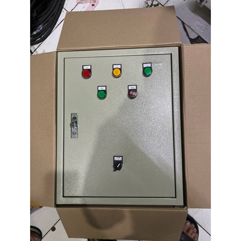 Jual PANEL POMPA SUBMERSIBLE 3 PHASE OTOMATIS 2 TANDON 1.5KW 2.2KW 3KW ...