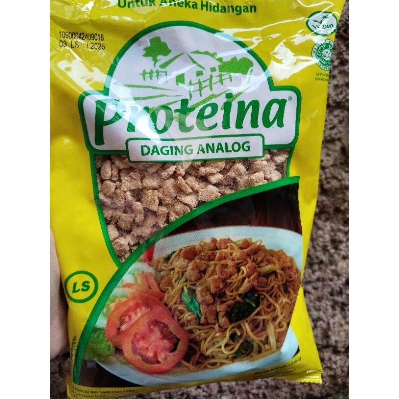 Jual Proteina LS Daging Analog Kemasan 250 Gram | Shopee Indonesia