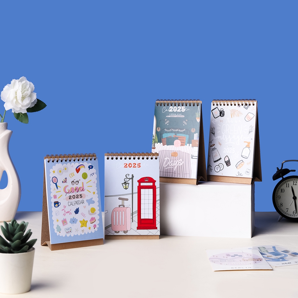 Jual Calendar Meja A6 2026 - Ukuran A6 - Kalender Meja Aesthetic ...