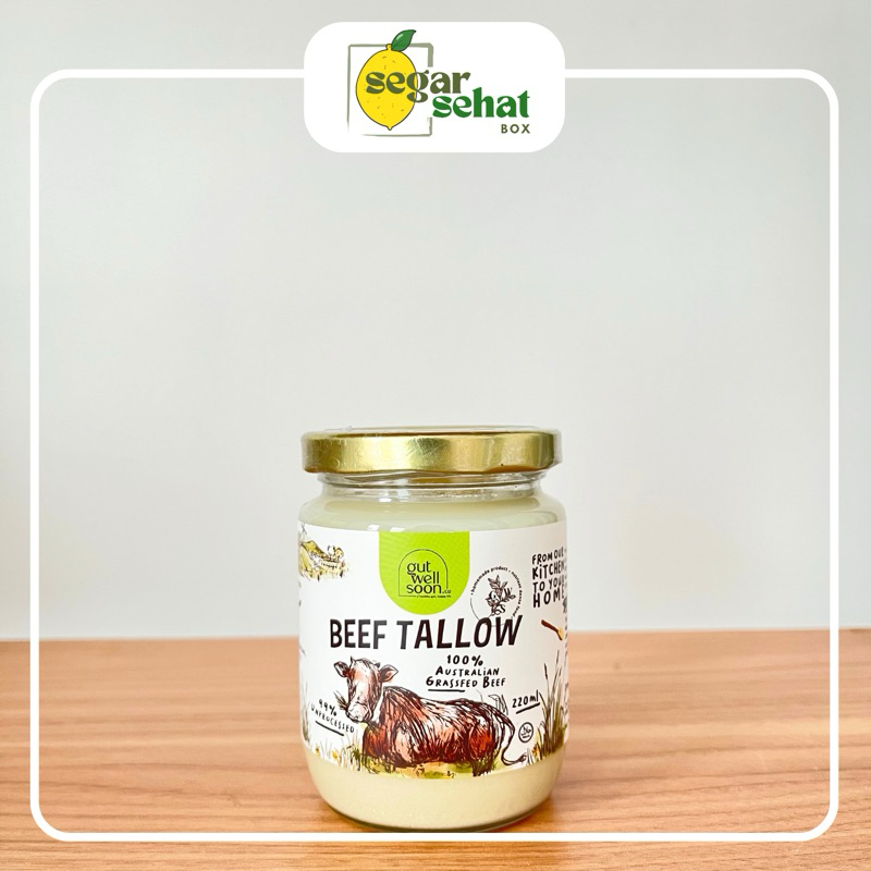 Jual BEEF TALLOW LEMAK SAPI GRASSFED 100% - GUT WELL SOON | Shopee ...