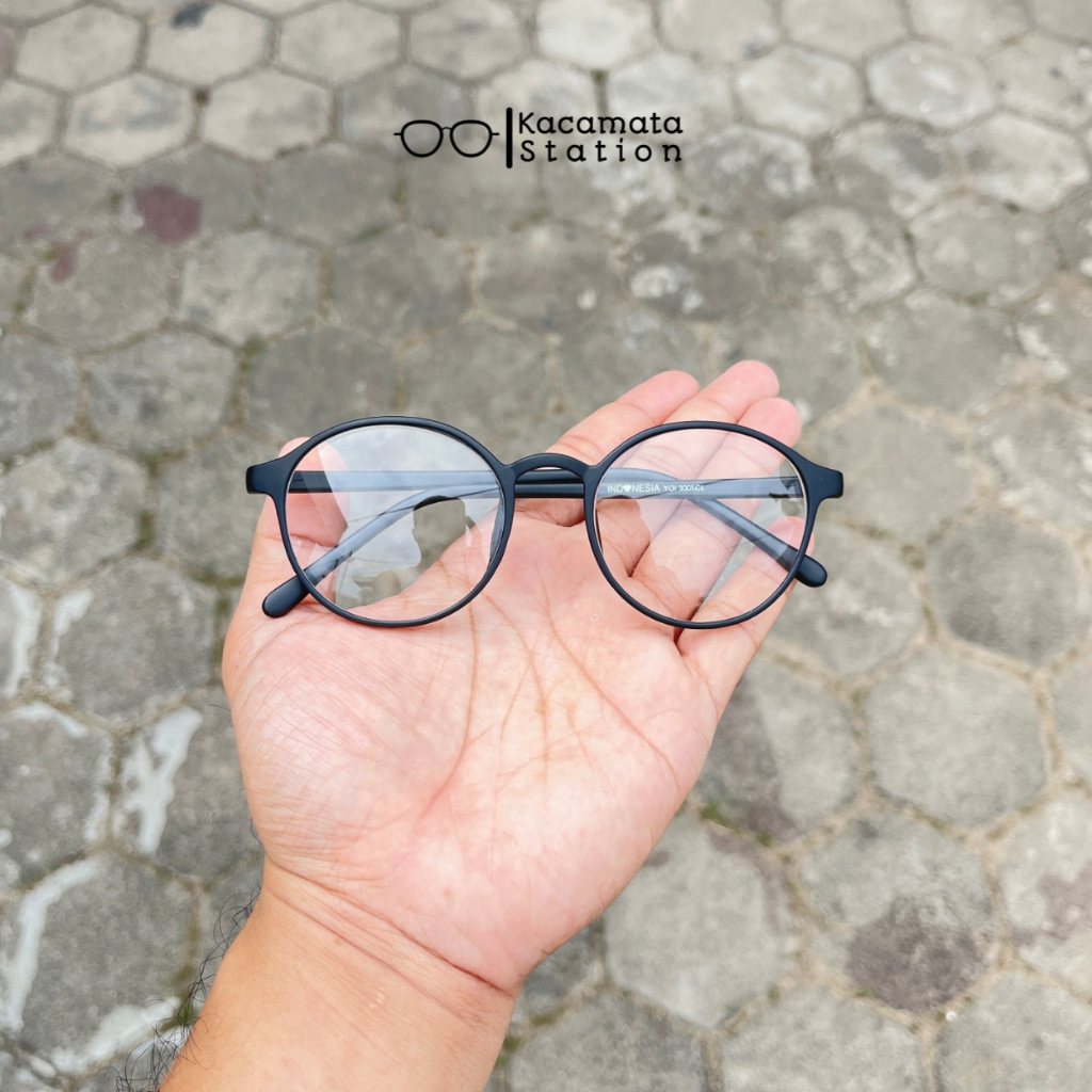 Jual 3005 Kacamata Lensa Normal Square Pria Wanita Kacamata Gaya Simple ...