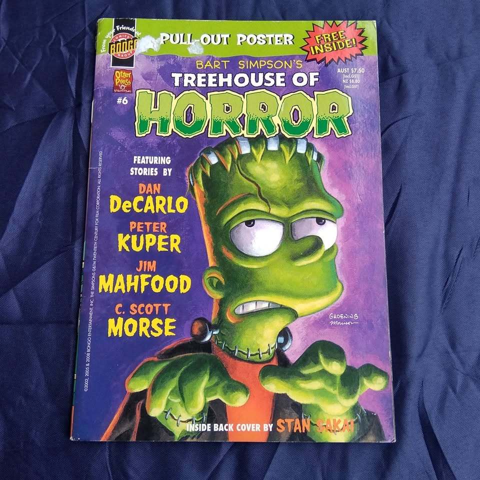 Jual BART SIMPSONS TREE HOUSE OF HORROR No 6 | Shopee Indonesia