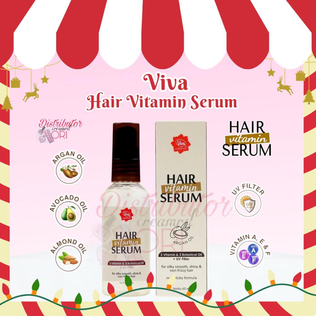 Jual VIVA Hair Vitamin Serum 60ml | BPOM | Shopee Indonesia