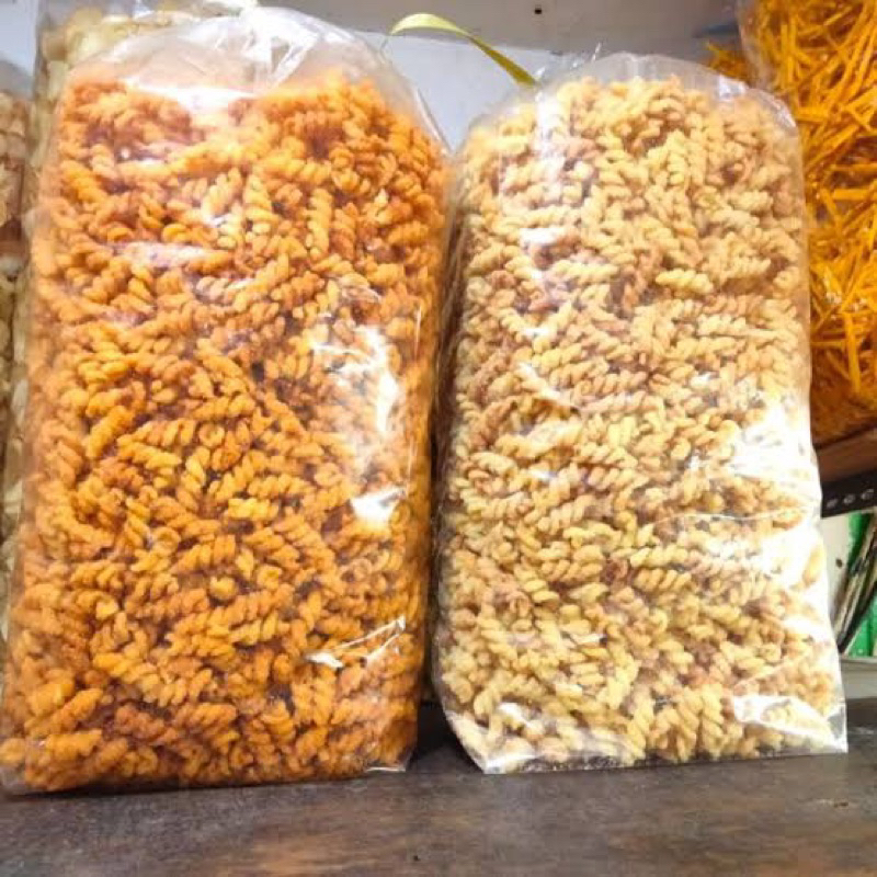 Jual 1 BAL MAKARONI SPIRAL / ULIR ( PEDAS / ASIN ) 2 KG | Shopee Indonesia