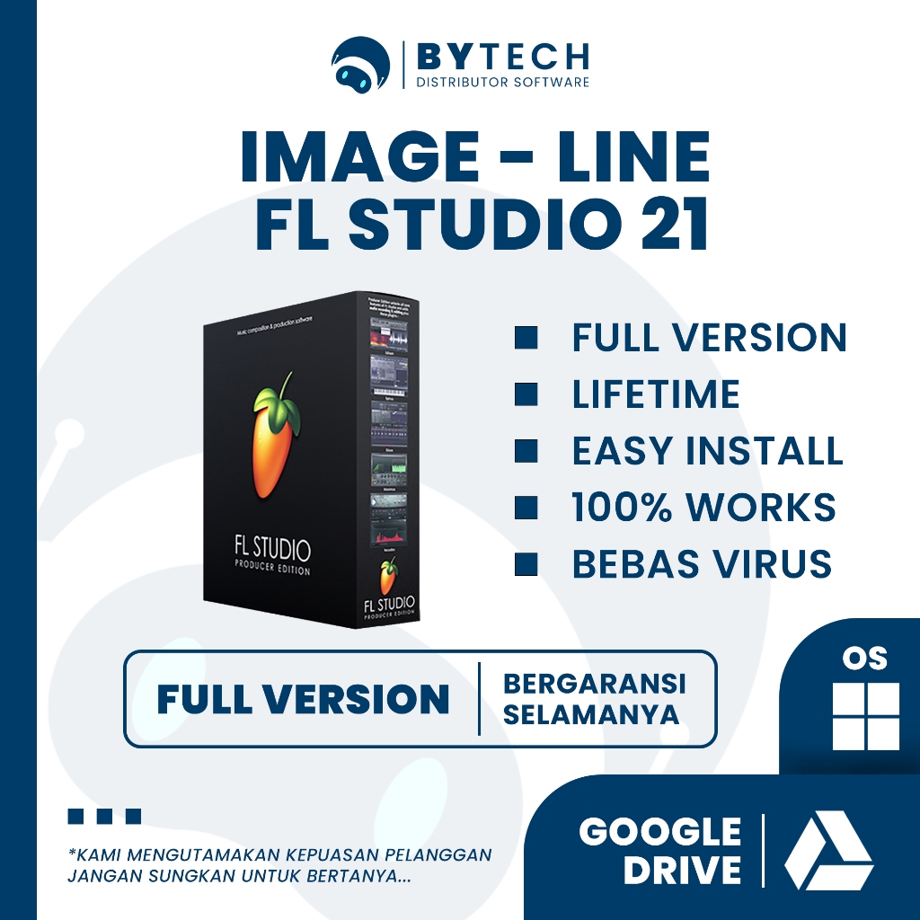 Jual Image-Line FL Studio 21 Sudah Lisensi Permanen | Windows | Shopee Indonesia