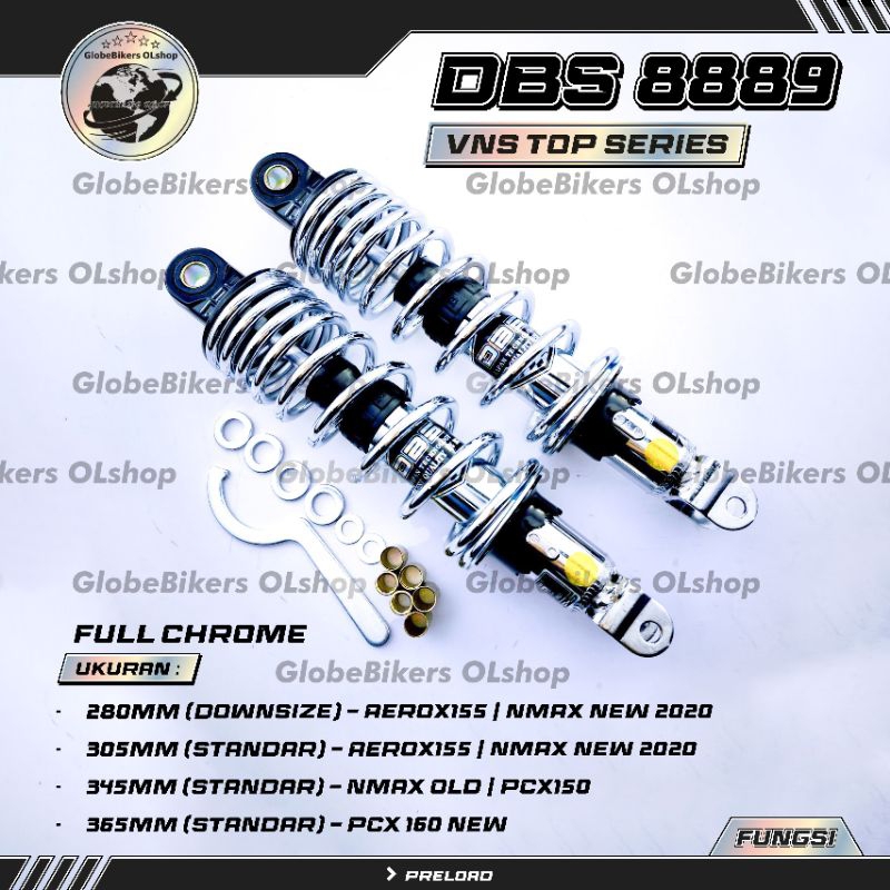 Jual Shock DBS Top Up-8889 Aerox 155, Nmax new/2020, Nmax new/Neo Turbo ...
