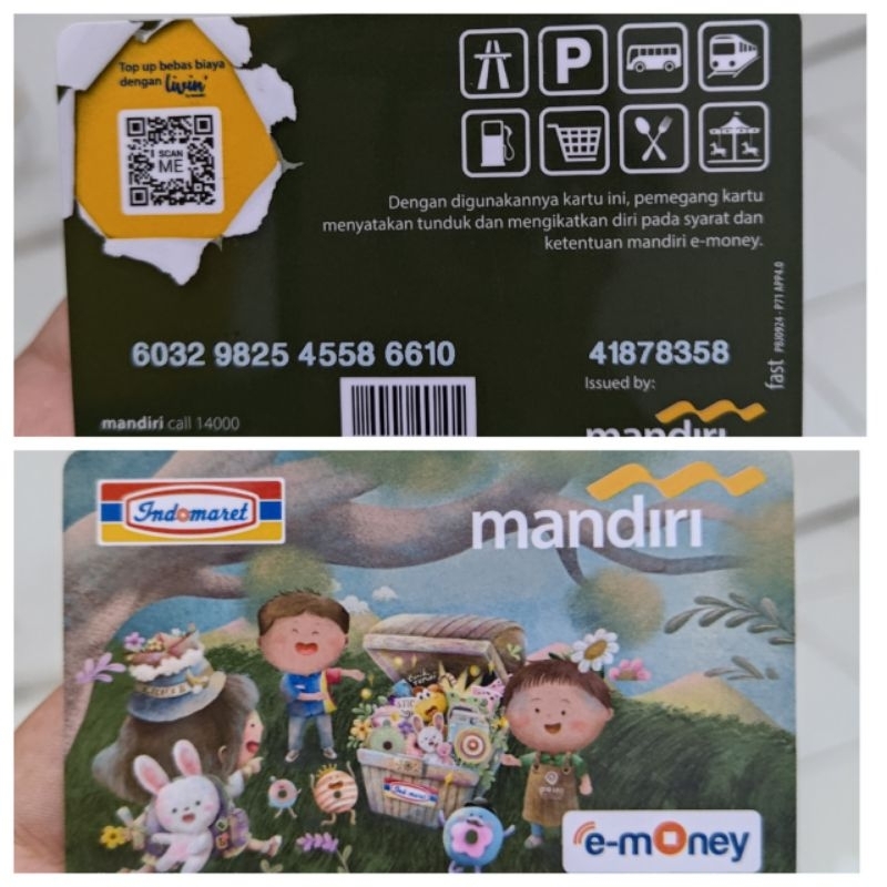 Jual E-money Indomaret card new support nfc terbaru | Shopee Indonesia