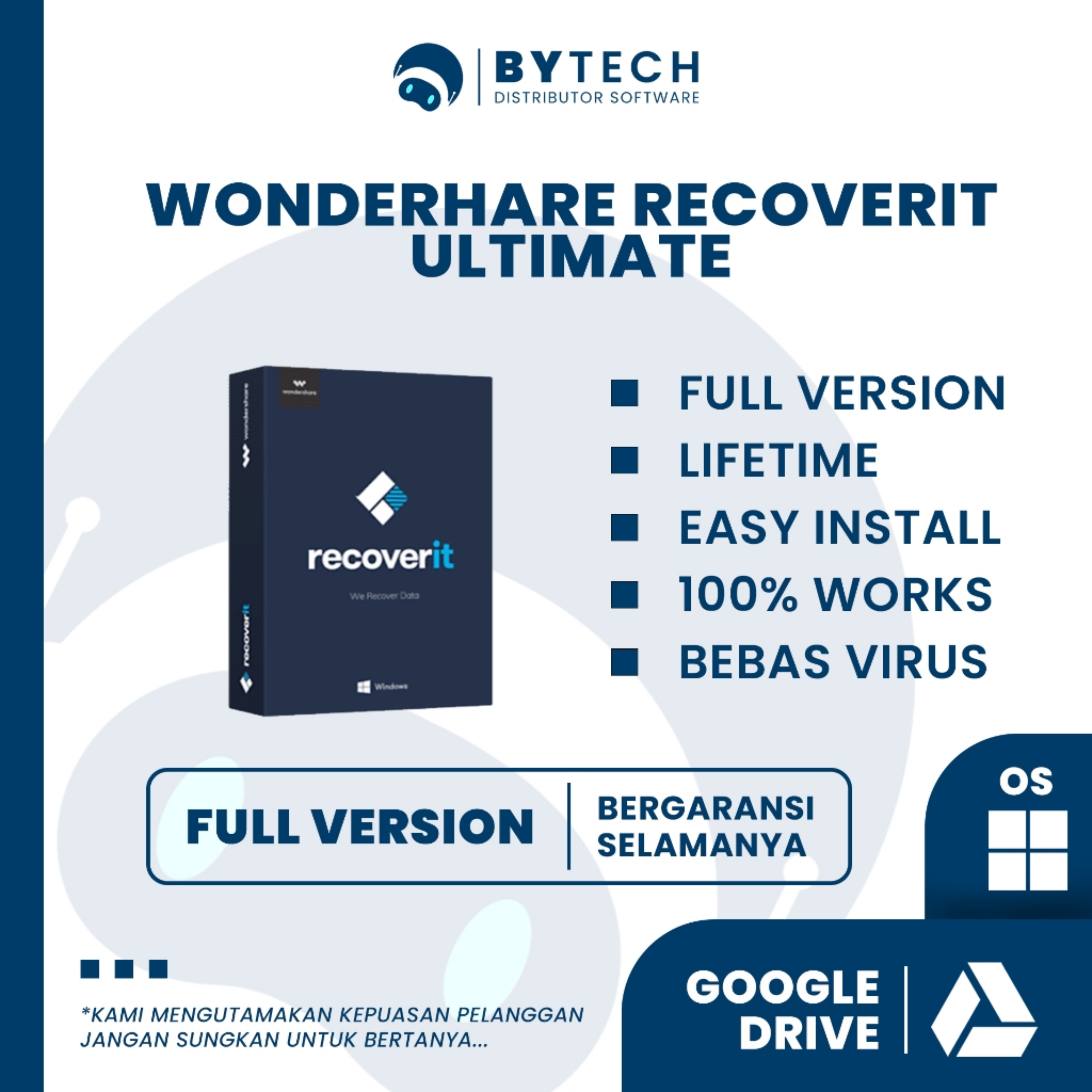 Jual Wondershare Recoverit Ultimate Full Version | Windows | Shopee ...