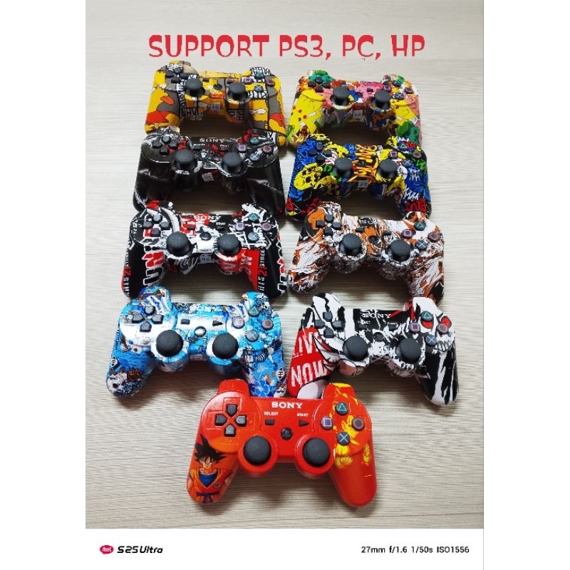 Jual STIK PS3 WIRELESS OP CORAK STIK PS3 WIRELESS GETAR ORIGINAL PABRIK ...