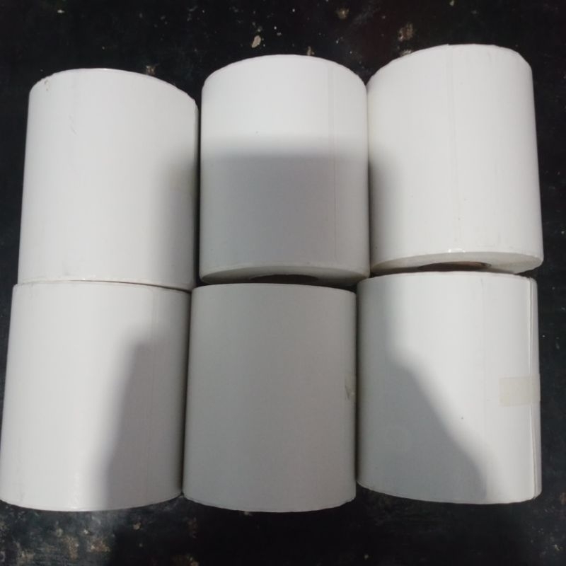 Jual kertas label stiker thermal 78 x 100 @300 roll - kertas label ...