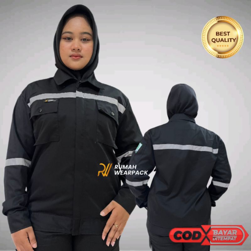 Jual Baju Safety/ Wearpack Safety / Kemeja Proyek / Katelpak Atasan ...