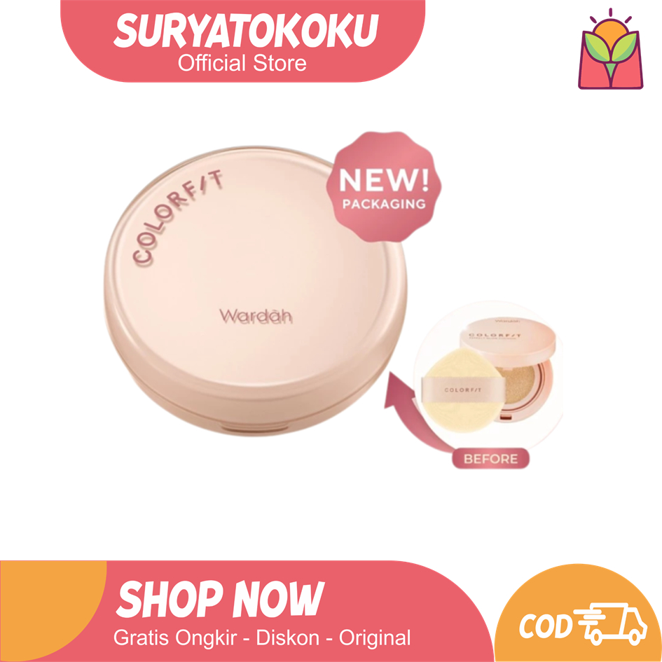 Jual NEW SHADES! Wardah Colorfit Perfect Glow Cushion - Medium-High ...