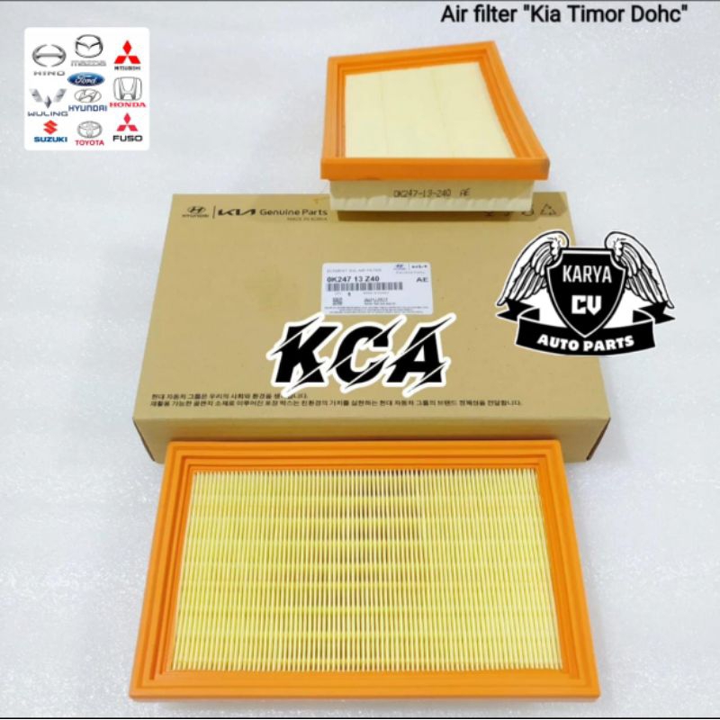 Jual AIR FILTER/ SARINGAN UDARA KIA TIMOR DOHC OK247-13-Z40 | Shopee ...