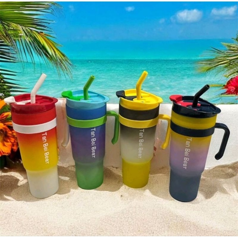 Jual TUMBLER 2 LITER BOTOL MINUM JUMBO TAN BEI BEAR LUCU BOTOL ...