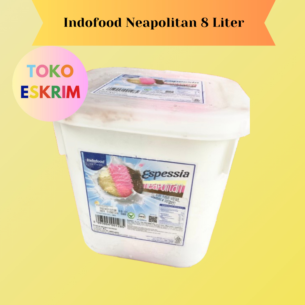 Jual Ice Cream Indofood Espessia 8 Liter | Shopee Indonesia