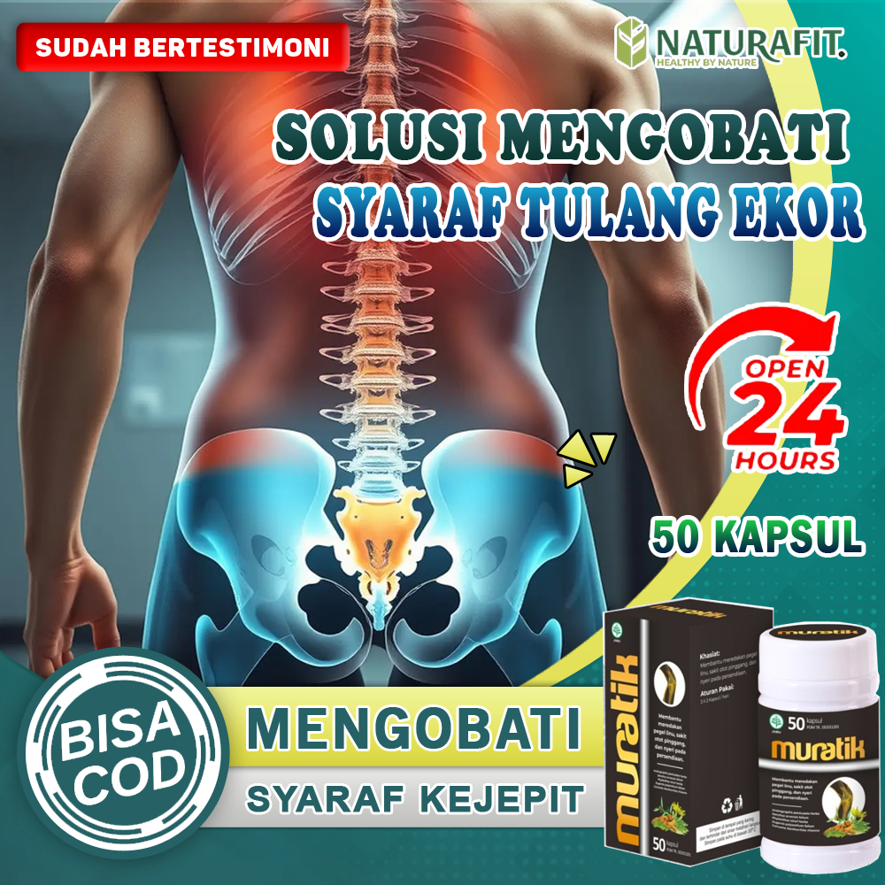 Jual Obat Syaraf Tulang Ekor Kejepit Paling Ampuh Nyeri Pinggang Dan ...